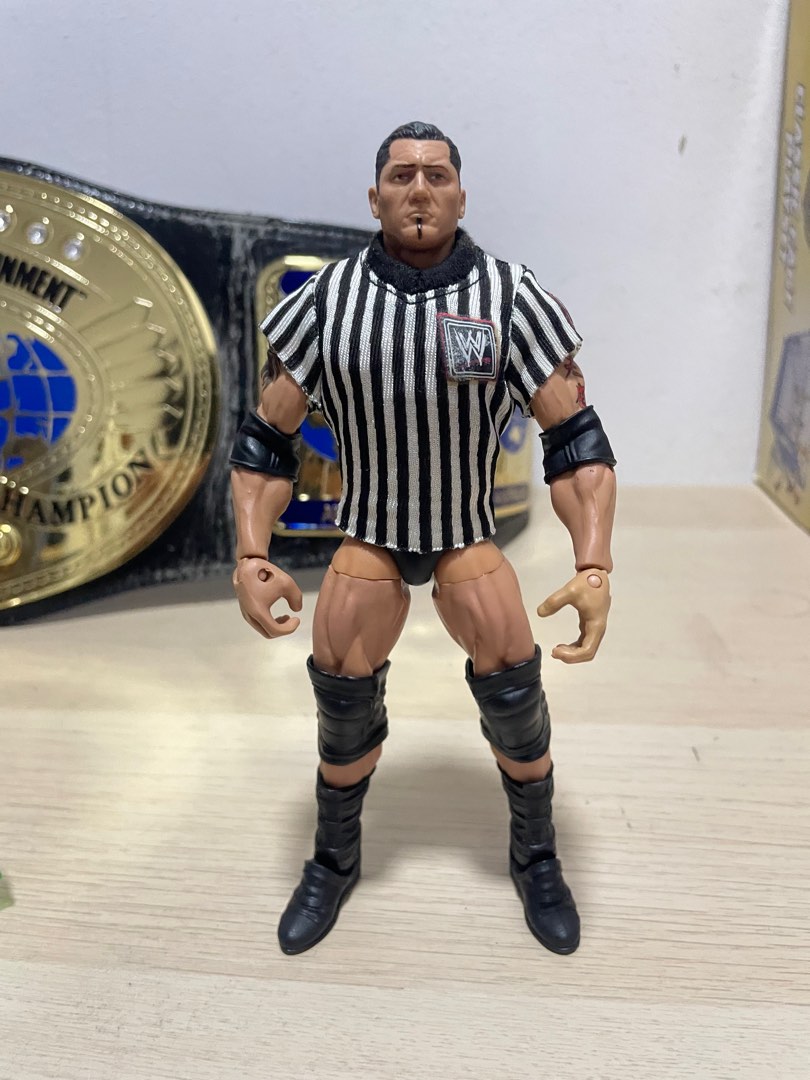 WWE Mattel Elite series 2 Batista (Head Swapped), Hobbies & Toys, Toys ...