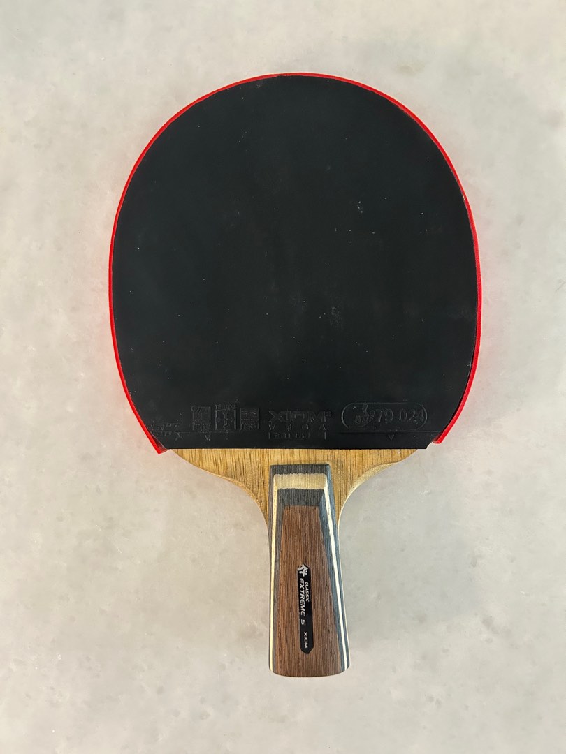 Xiom table tennis penhold bat, Sports Equipment, Sports & Games, Racket ...