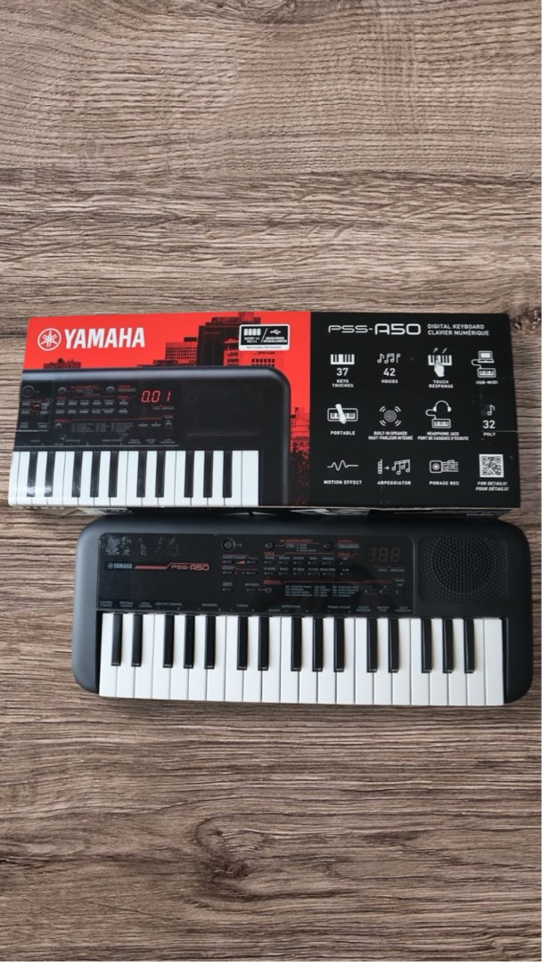 Yamaha Keyboard PSS A50, Musik & Media, Alat di Carousell