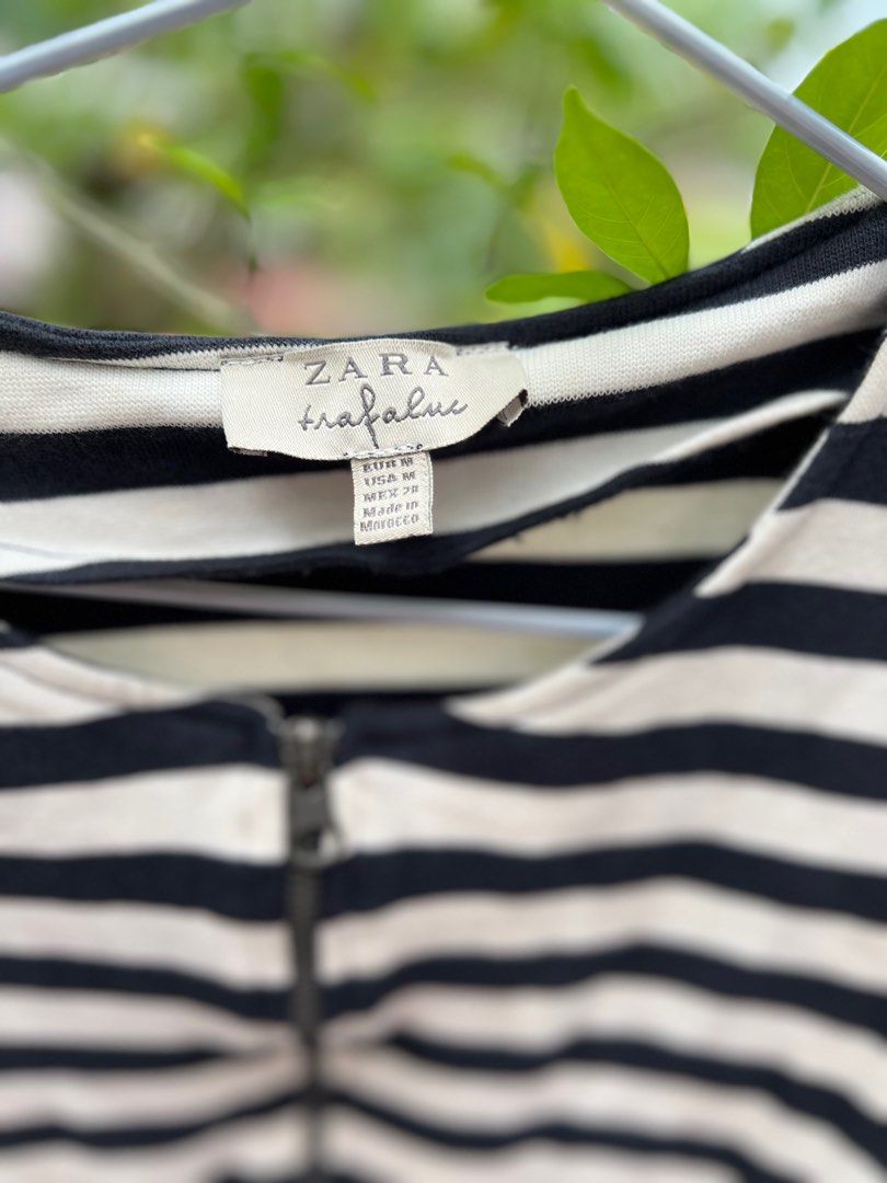 Zara Top Zip Jacket | Baju Raya 2025, Women's Fashion, Coats, Jackets ...