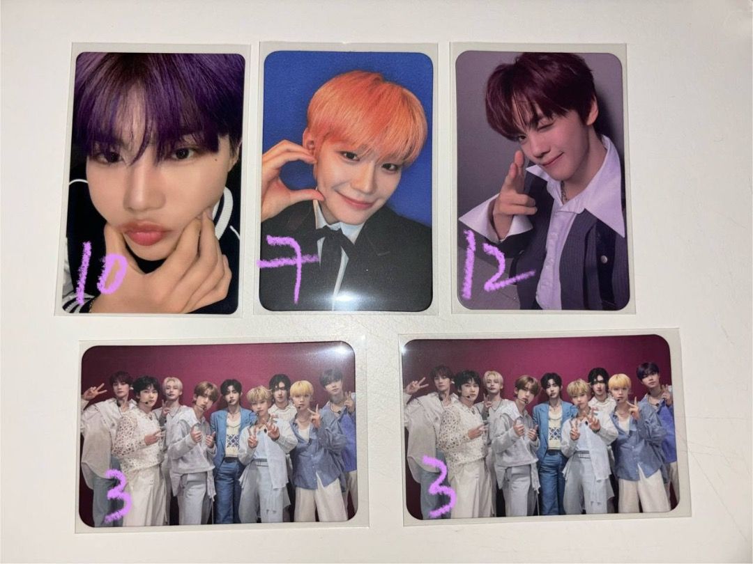 WTS/LFB Zerobaseone Zb1 Timeless World Tour PCs Gunwook Taerae Gyuvin ...