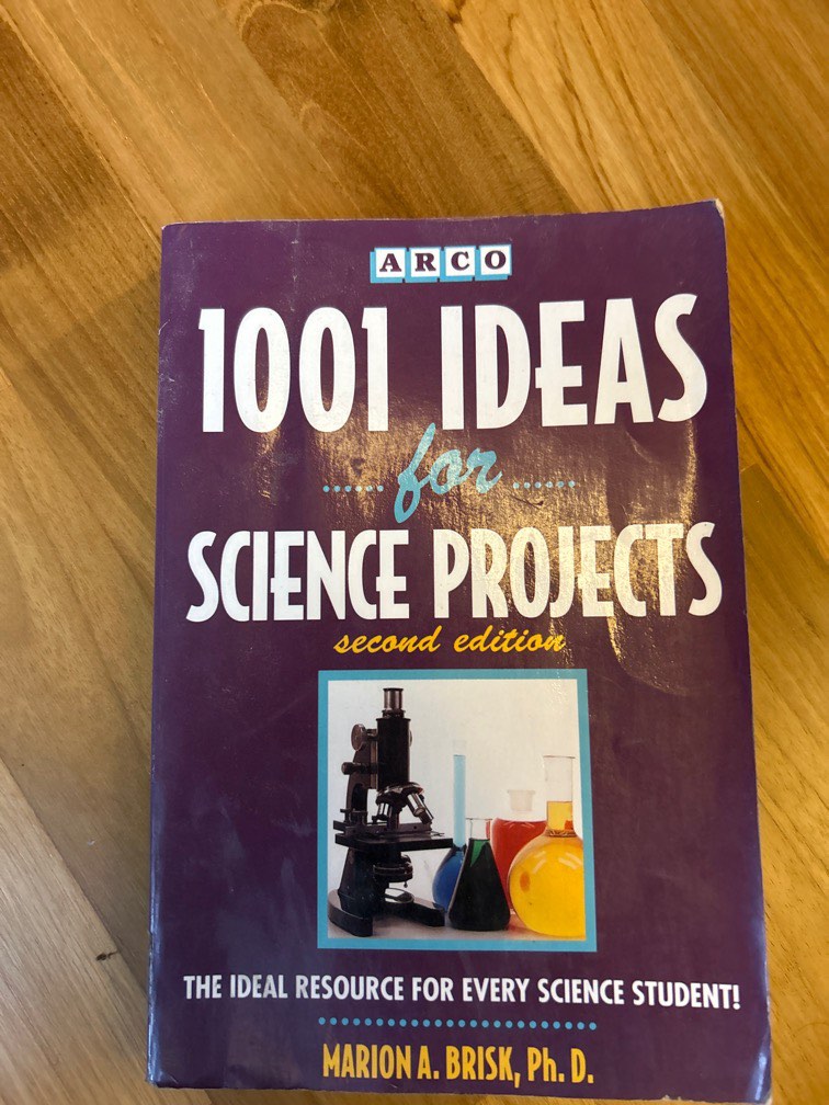 1001 Ideas for Science Projects 2nd Edition Resource for Science ...
