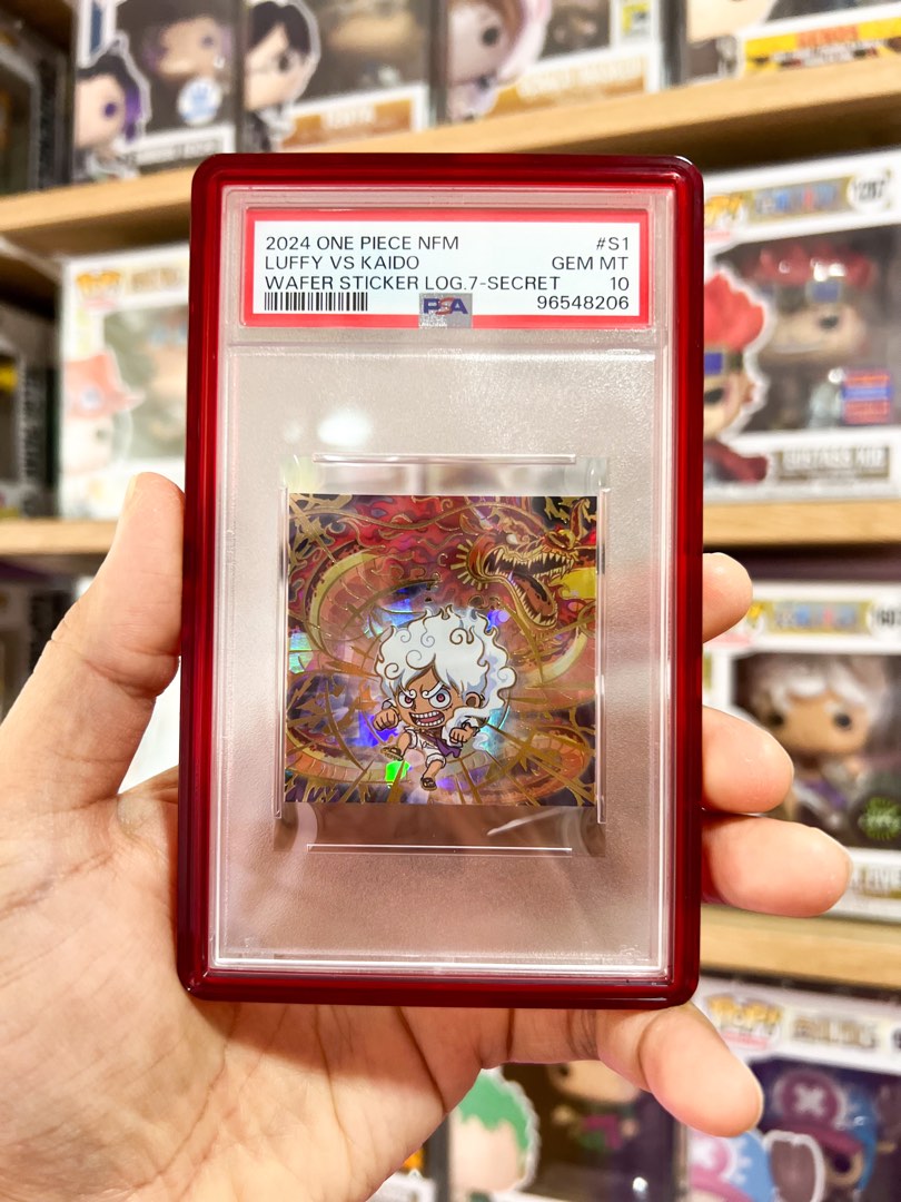 2024 One Piece NFM Luffy VS Kaido wafer sticker, Hobbies & Toys, Toys ...