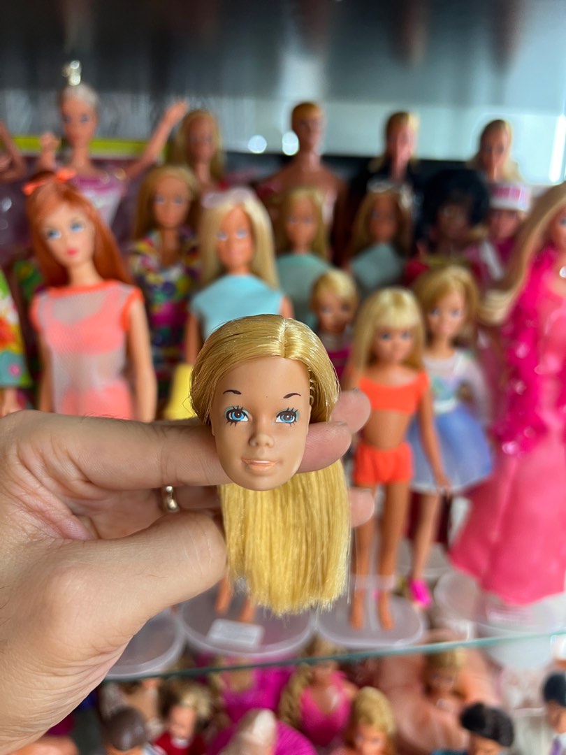 Barbie - Malibu Barbie 1971 HEAD ONLY, Hobbies & Toys, Toys & Games on ...