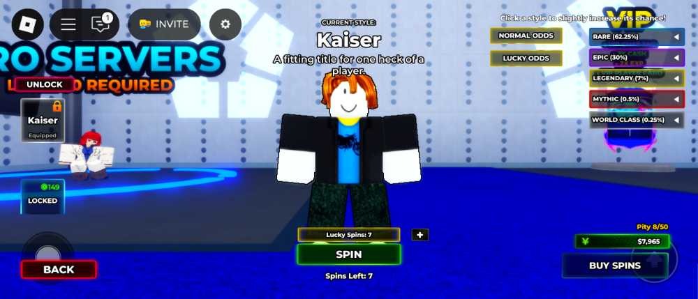 Blue lock rivals KAISER | Flow Soul Harvester | Level 10 | Non bounded ...