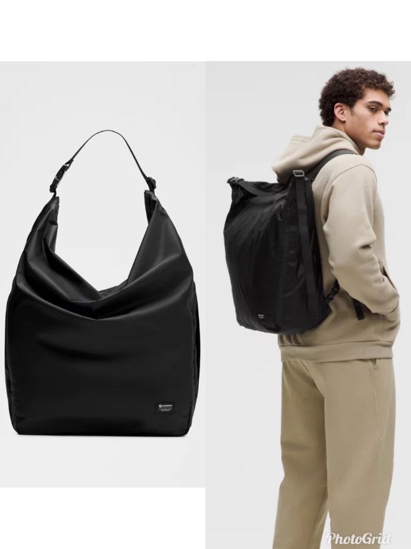 BNWT Lululemon Packable Convertible Backpack Tote Bag 30L, Women's ...