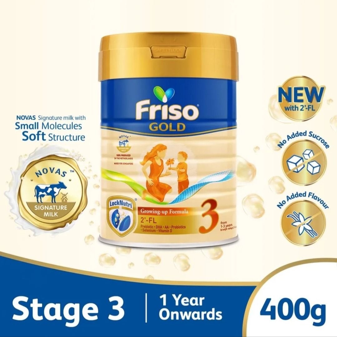 Brand new Friso Gold Stage 3 - 400g, Babies & Kids, Nursing & Feeding ...