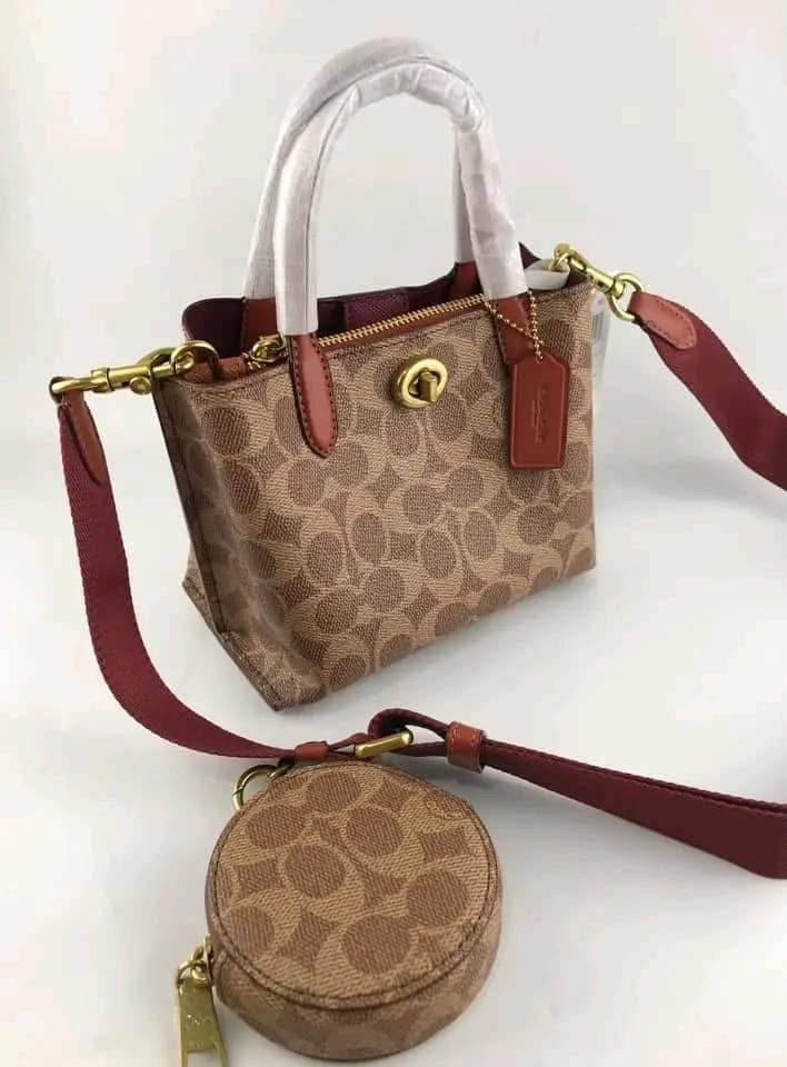 Coach mini tote, Women's Fashion, Bags & Wallets, Tote Bags on Carousell