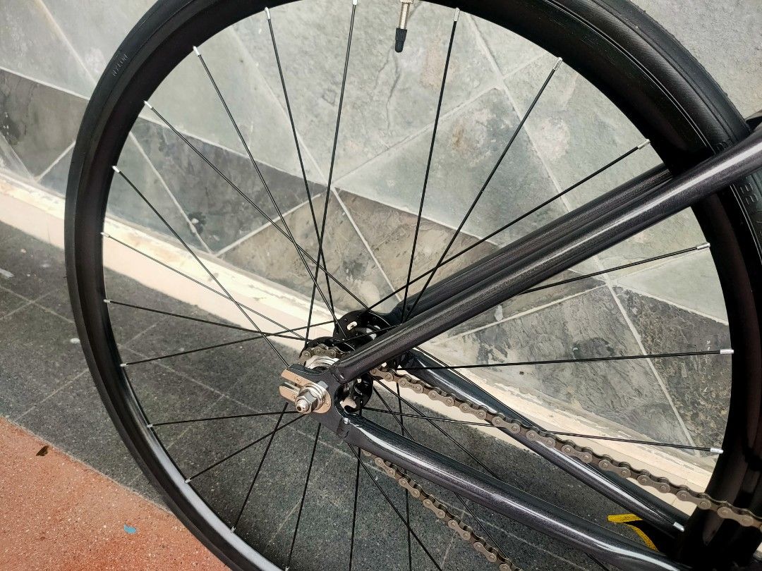 Colossi Triple Triangle Fixie, Carbon fork, Sports Equipment, Bicycles ...