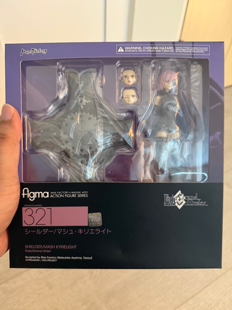 Figma 321 Shielder Mash Kyrielight Mashu Fate Grand Order FGO, Hobbies ...