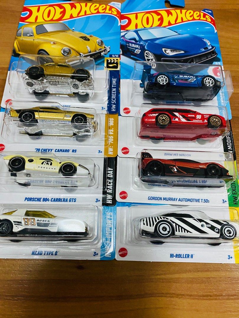 Hot Wheels Hotwheels Lot Bumblebee Camaro Gold Subaru BRZ BMW Hako Type ...