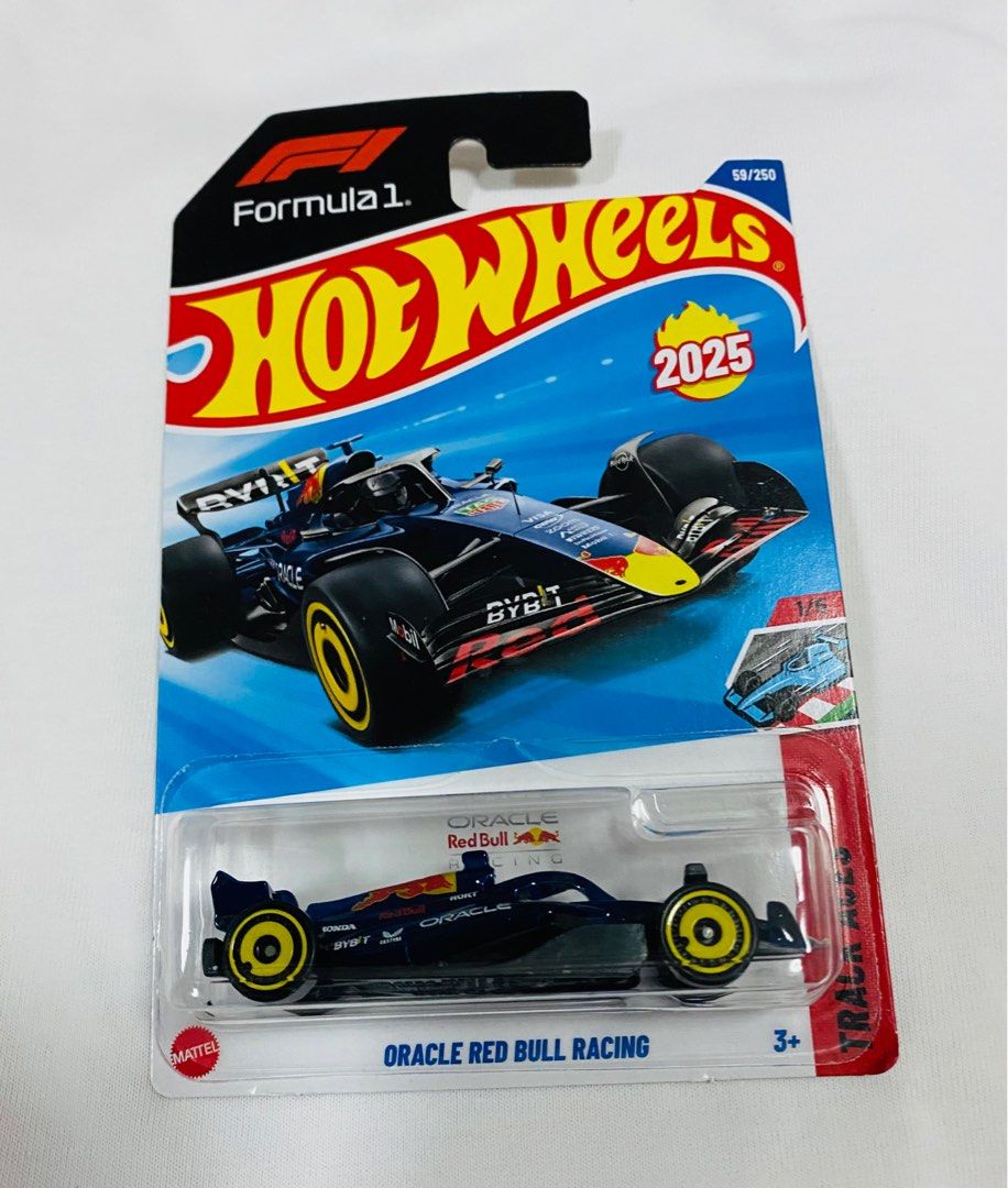 Hot Wheels F1 Oracle Red Bull Racing Formula One 2025, Hobbies & Toys ...