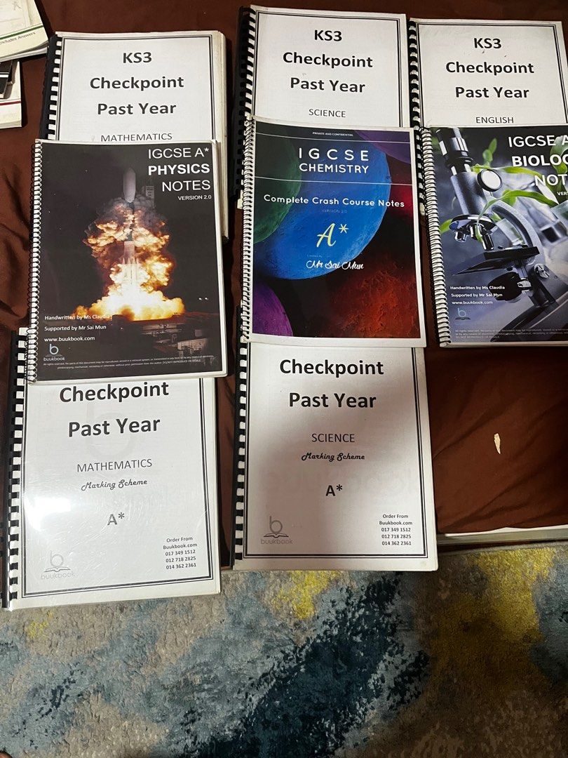 IGCSE Science Notes and KS3 Past Year Papers, Hobbies & Toys, Books ...