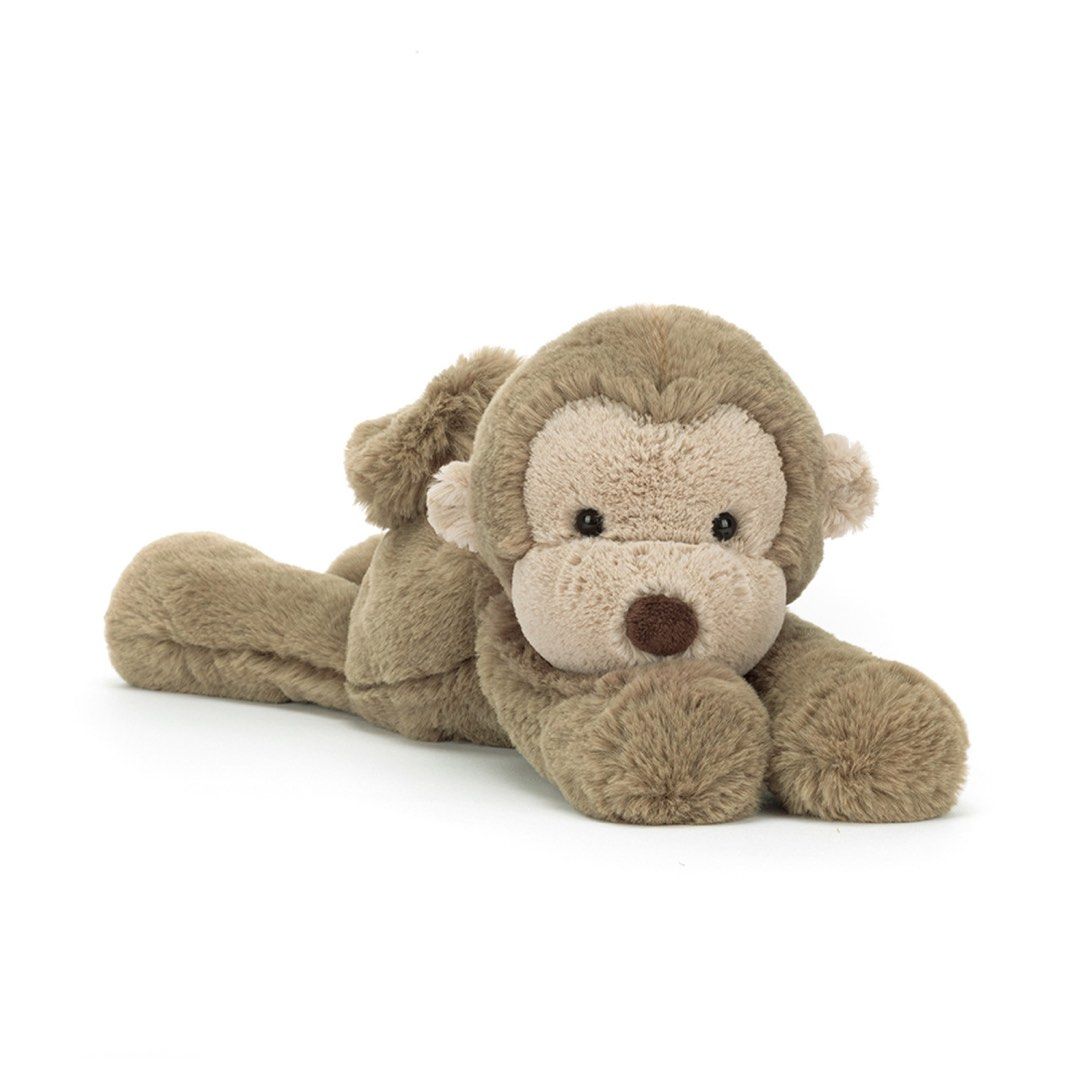 Jellycat tiny/medium smudge monkey, Hobbies & Toys, Toys & Games on ...