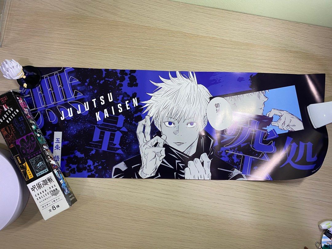 Jujutsu Kaisen Chara-Pos Collection Poster Gojo Satoru, Hobbies & Toys ...