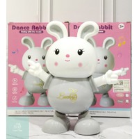 Mainan Anak Swinging Rabbit Dance Robot Kelinci Menari Light & Sound ...