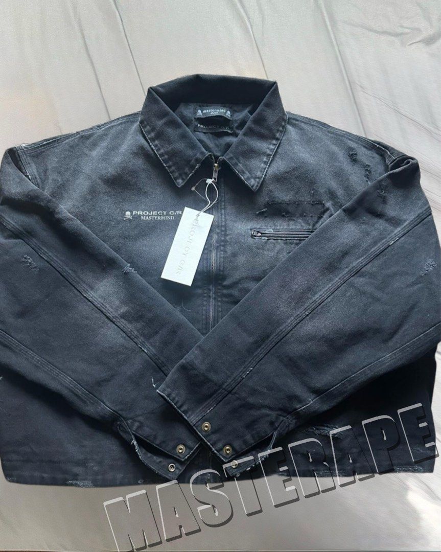 mastermind japan world mmj mmw x project GR G/R distressed canvas work ...