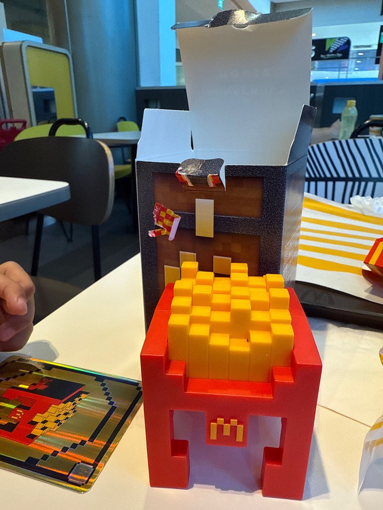 Mcdo minecraft blindbox, Hobbies & Toys, Toys & Games on Carousell