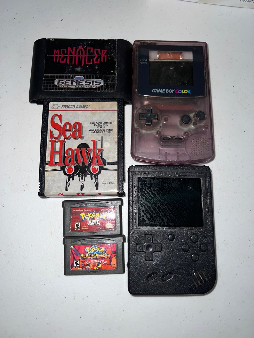 Menacer for Sega Genesis Untested Sea Hawk Frogger Games Untested ...