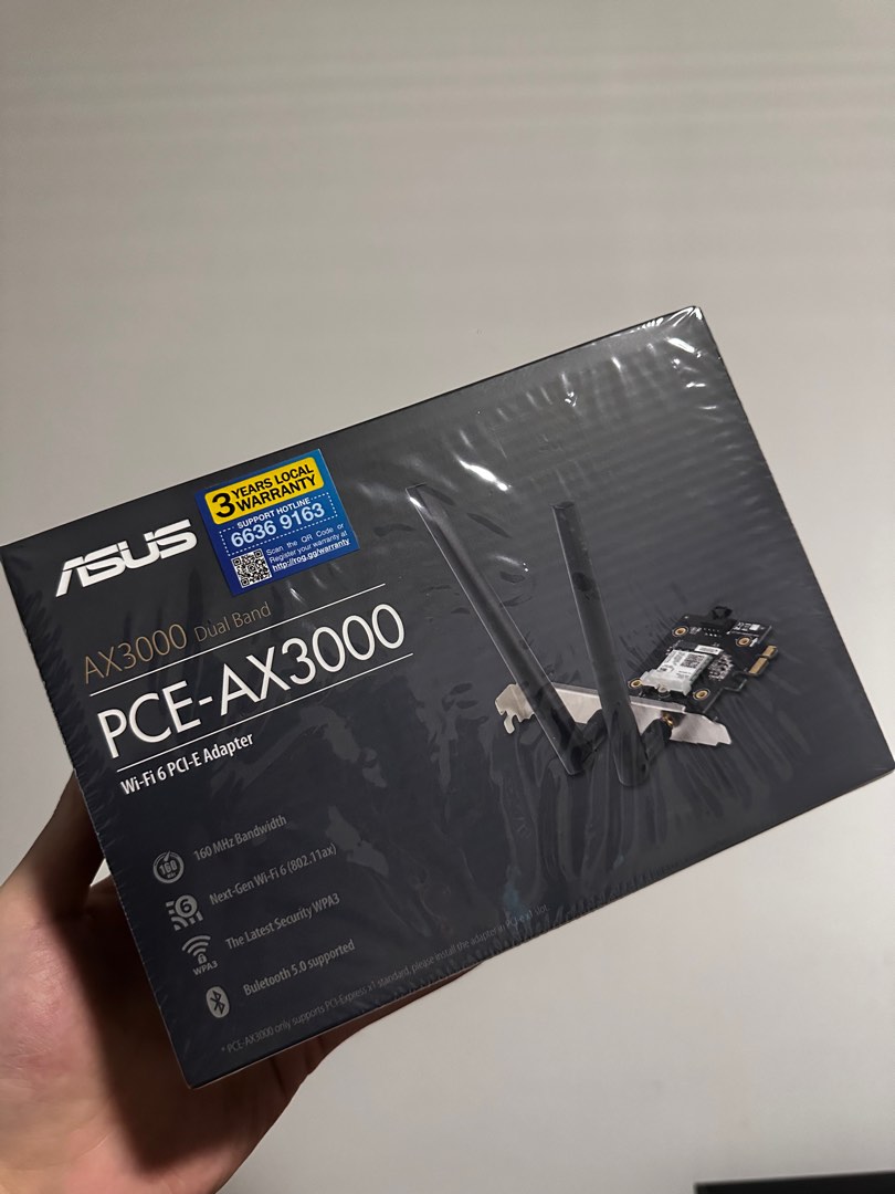 PCE-AX3000 - Wifi PCI-E adapter, Computers & Tech, Parts & Accessories ...