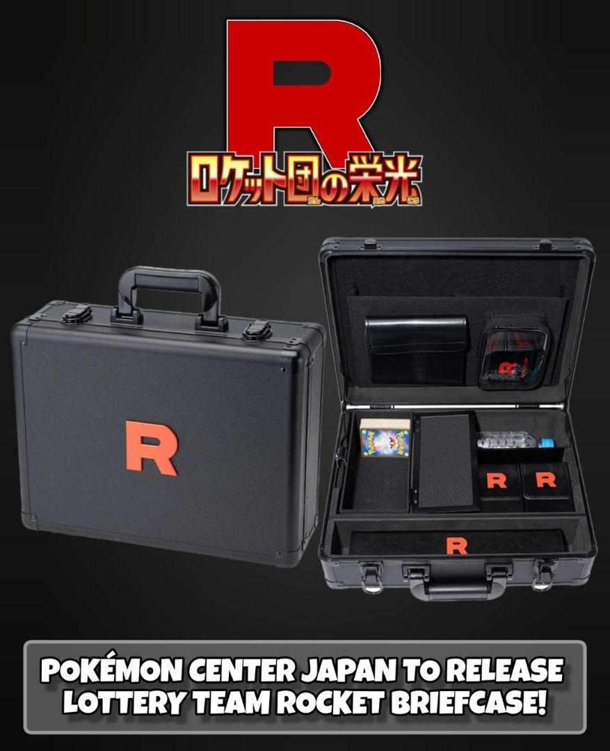 [PO June/July] Team Rocket Briefcase (Destined Rivals, Team Rocket ...