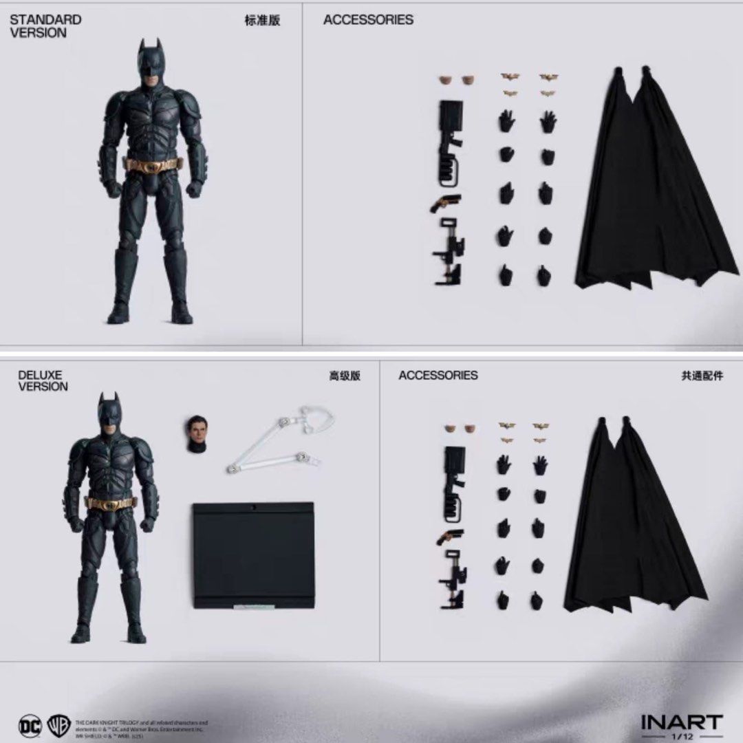 PO‼️ *PRE ORDER* *Inart Morfig 1/12 Batman The Dark Knight Christian ...