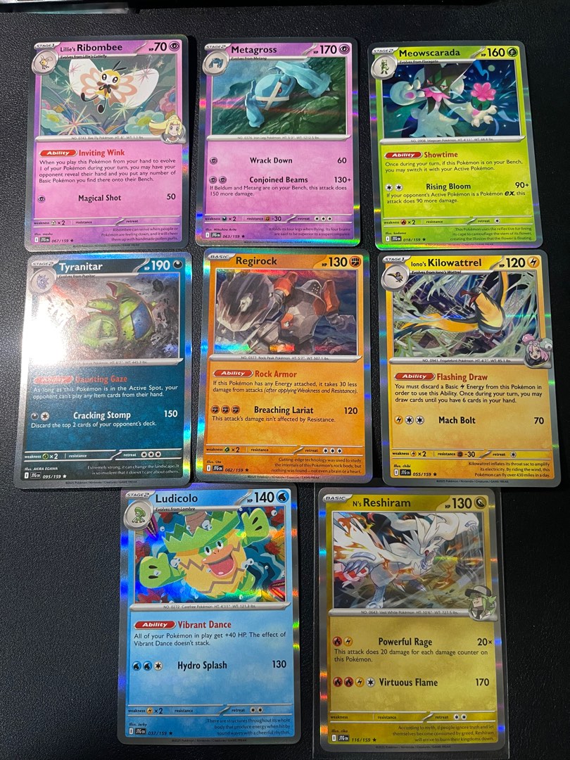 Pokemon Journey Together Holos JTG Set, Hobbies & Toys, Memorabilia ...
