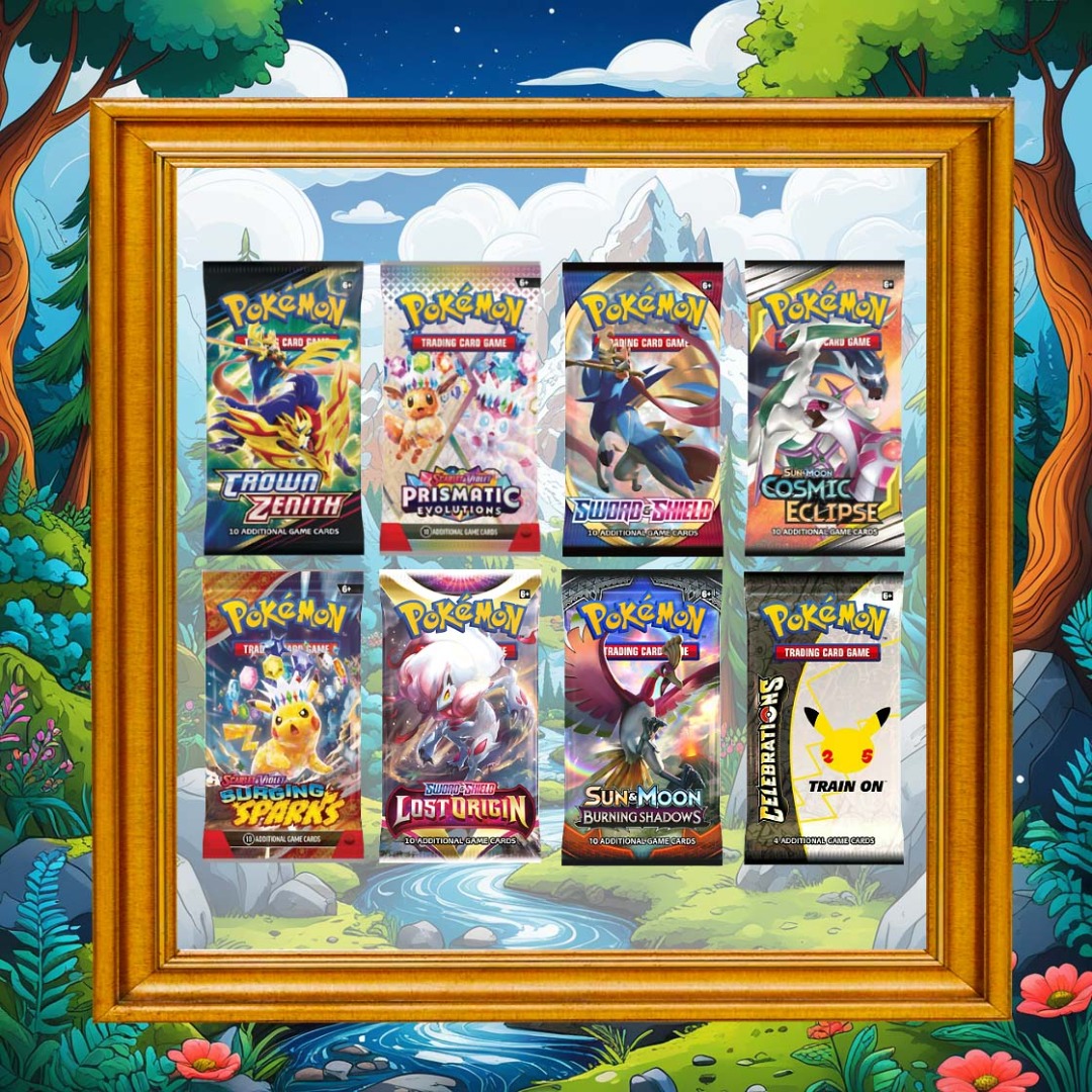 Pokemon TCG Booster Packs (Journey Together/ Prismatic Evolutions ...