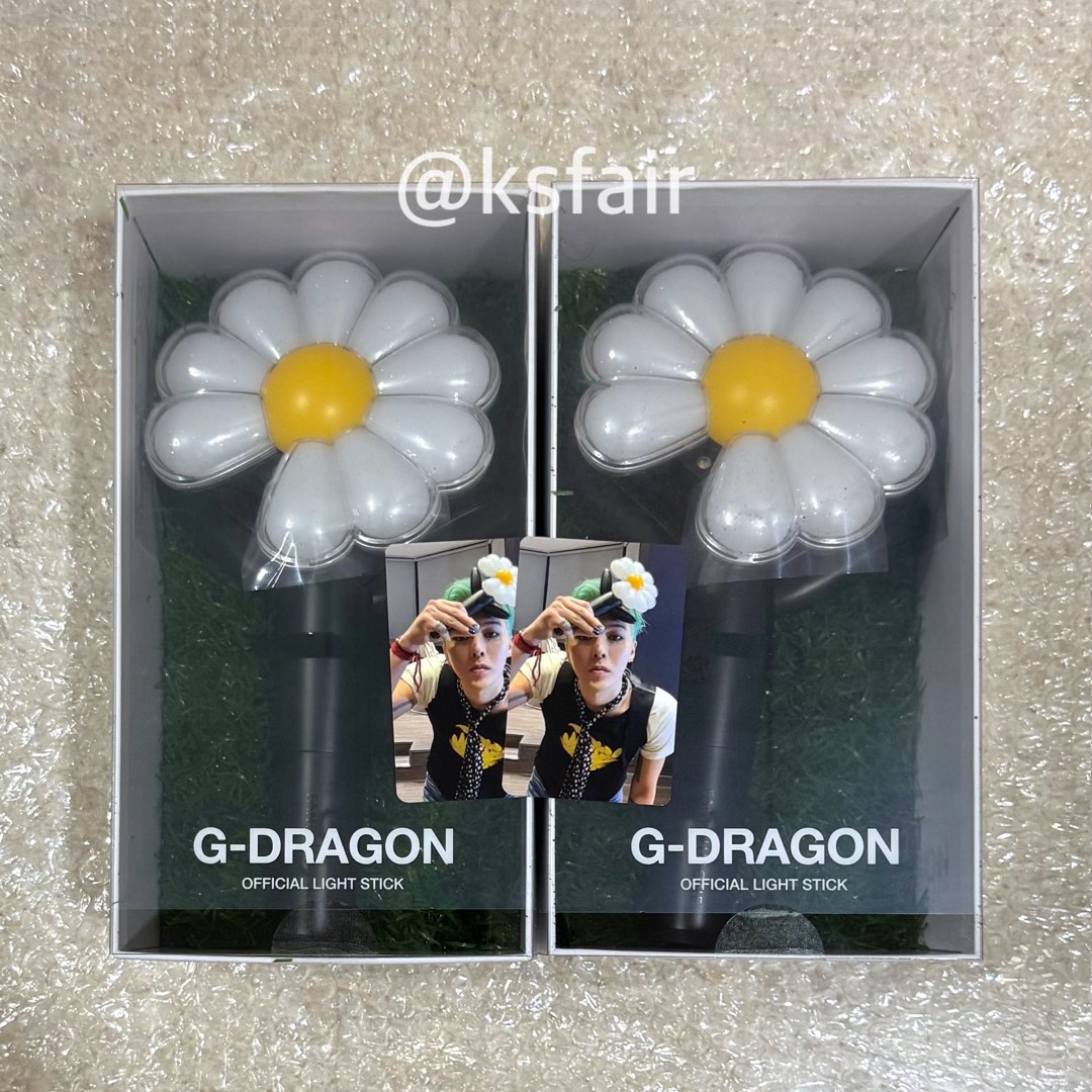 [Restock End Apr ETA] OFFICIAL GD GDRAGON G-Dragon Lightstick Light ...