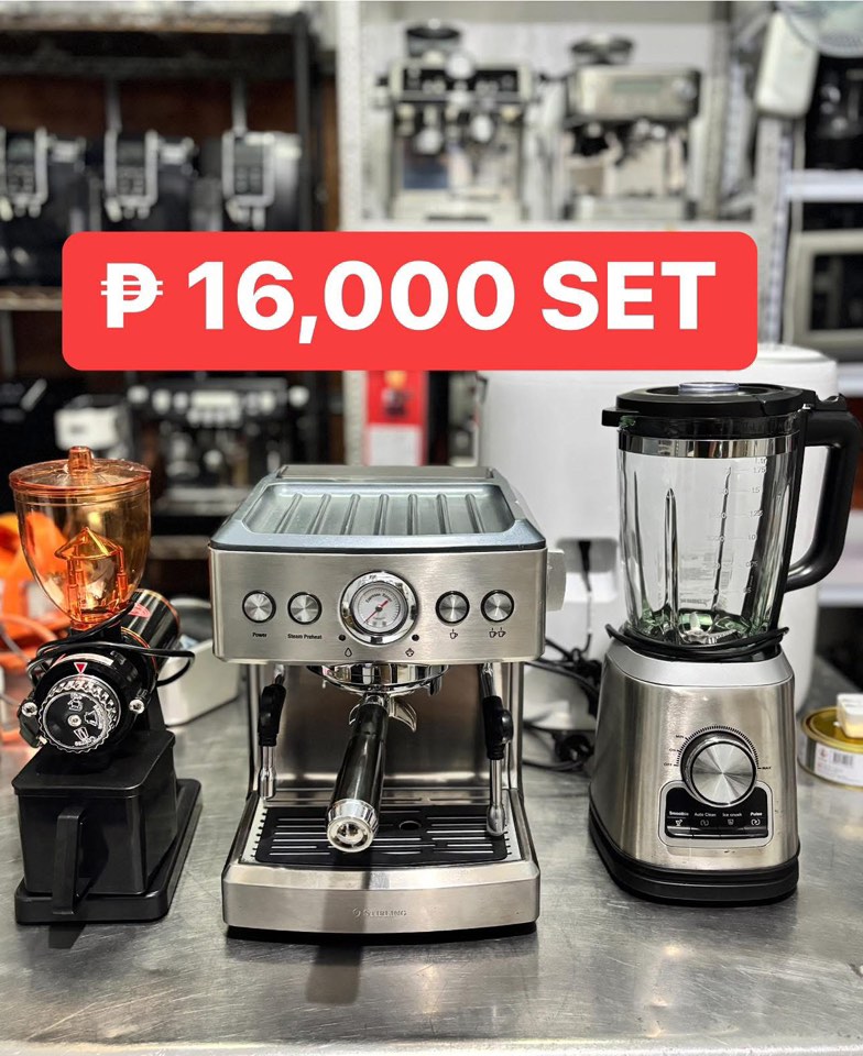 set stirling espresso machine/ affordable coffee machine, TV & Home ...