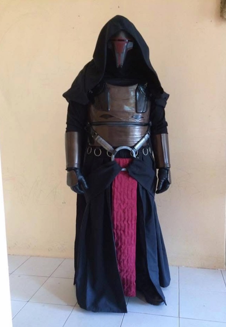 Star wars Darth Revan Cosplay Costume set 501st accurate, Hobbies ...