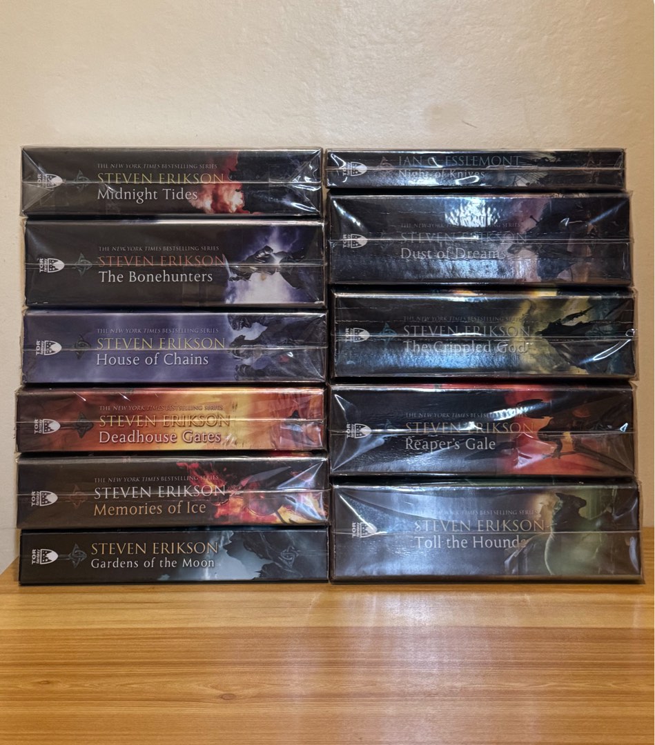The Malazan Book of the Fallen by Steven Erikson, Hobbies & Toys, Books ...