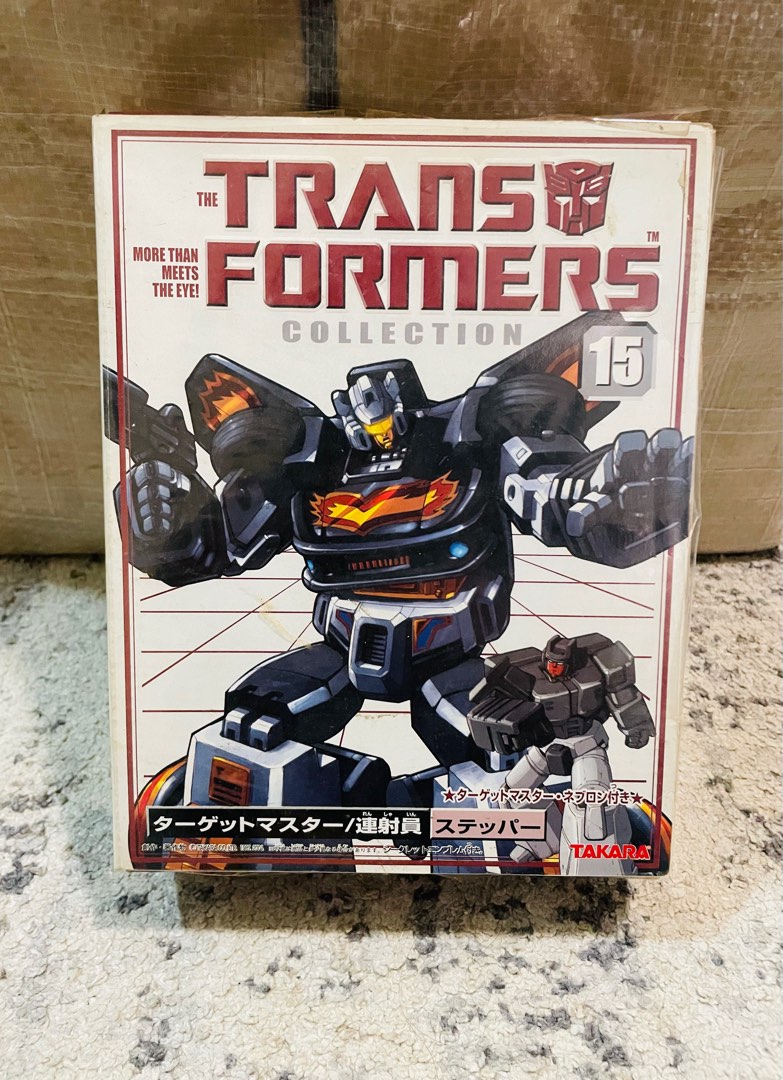 Transformers G1 Reissue TAKARA Book Collection No.15 Stepper/Ricochet ...