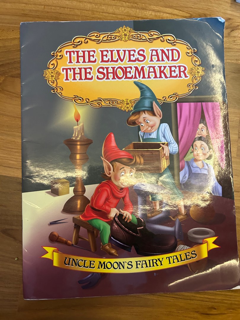 Uncle Moons Fairy Tales Storybook - The elves and the Shoemaker - SELF ...