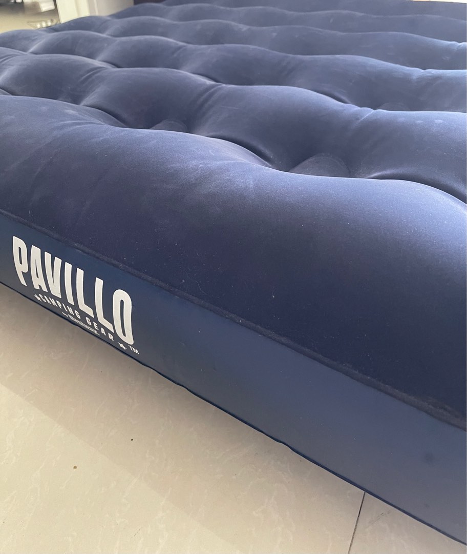 Used Bestway Pavillo Air bed Double size color blue makapal inflatable ...