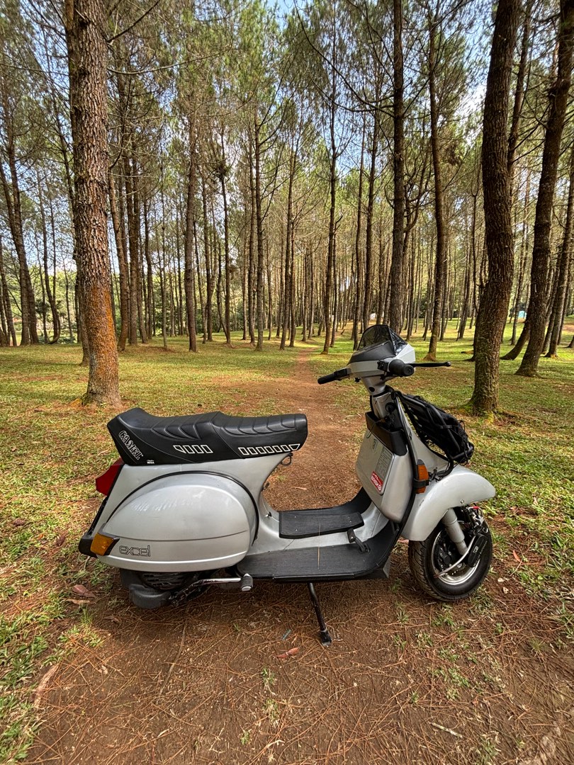 Vespa Excel 1996 abu zicron, Motor di Carousell