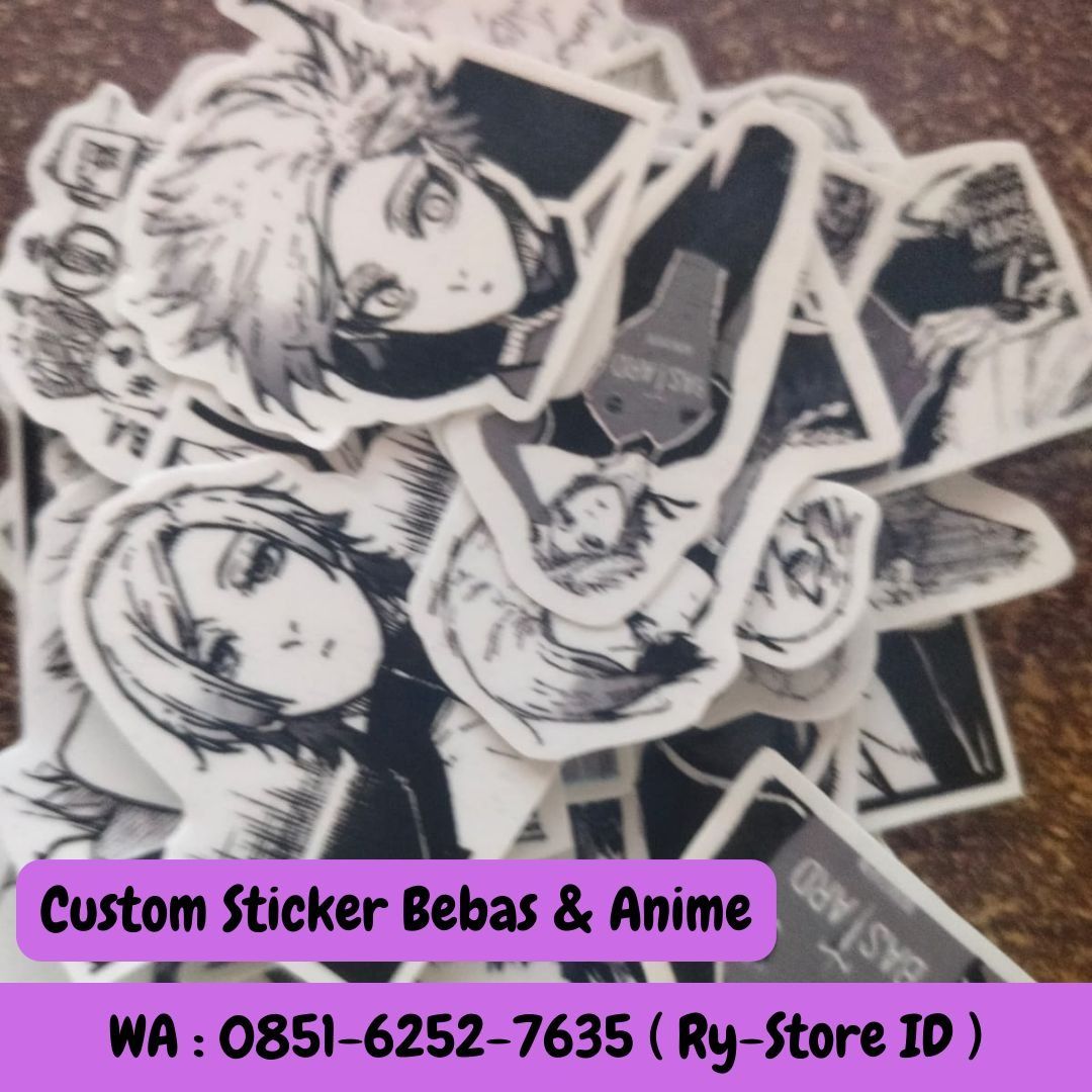 WA 0851-6252-7635 ( Ry-Store ID ), Sticker Anime Custom Kab Cirebon ...