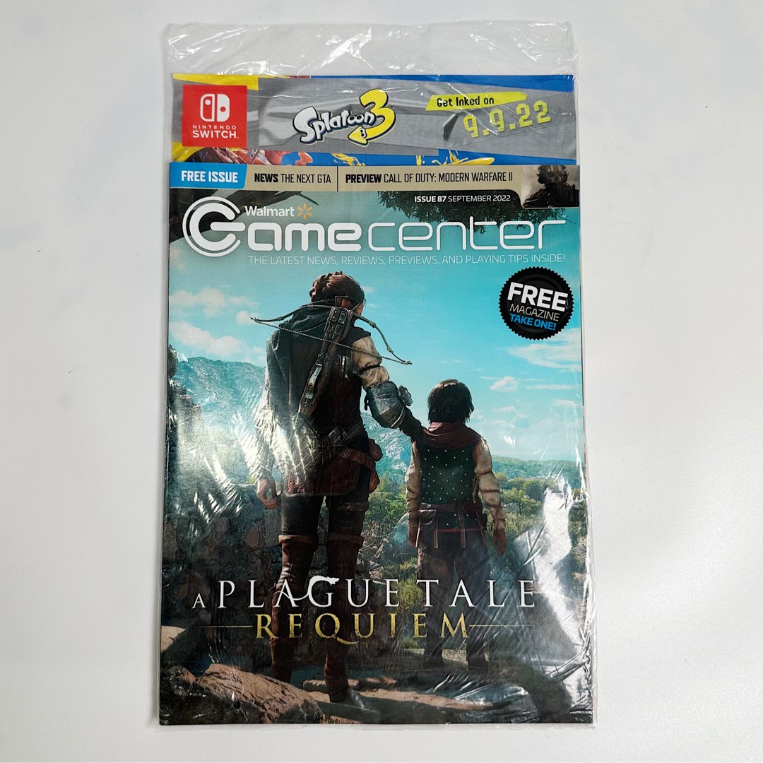 Walmart Game Center Magazine Issue 87 A Plague Tale Requiem, Hobbies ...