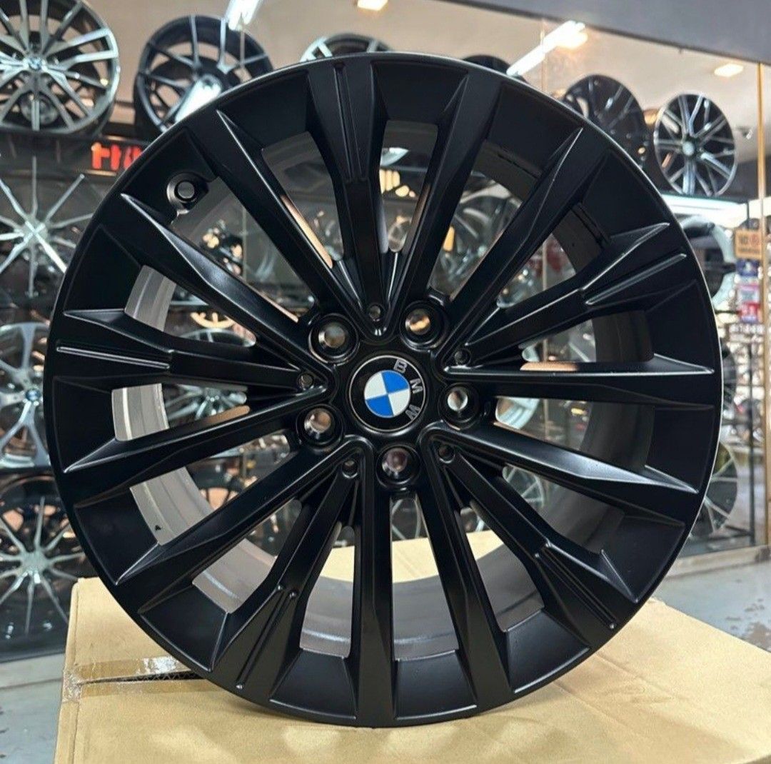 17" Bmw Original Matt black sport rims" Pcd 5X112", Car Accessories ...