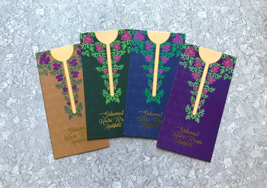 Reserved: 4pcs Nu Sentral baju rubbery raya packet / sampul raya sdr ...