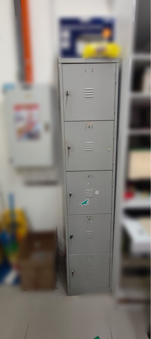 5 Tier Locker with key @ 2 for $40, Furniture & Home Living, Security ...
