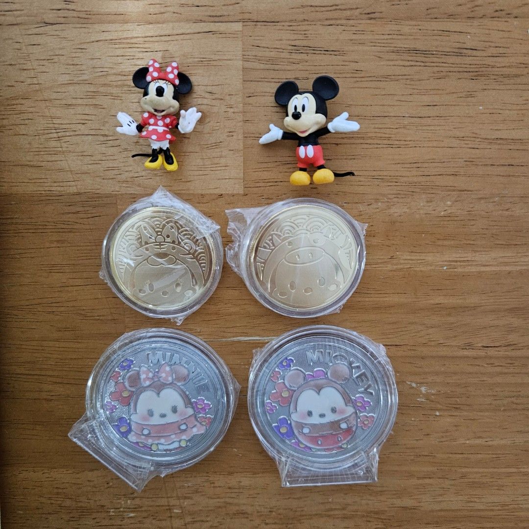 (6 for $48) CPCM Disney Mickey Minnie Mouse Ufufy + Zodiac 24K Gold ...