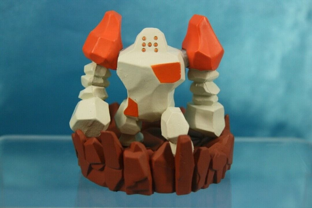 寵物小精靈 扭蛋 立體圖鑑 雷吉洛克 Tomy Pokemon AG Zukan P6 1/40 Scale Real Figure ...