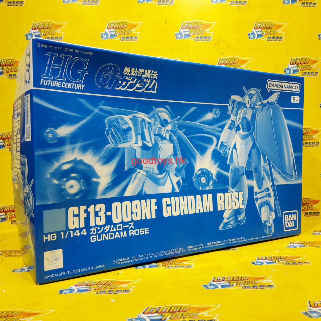 全新未砌 BANDAI 1/144 HG GF13-009NF GUNDAM ROSE 機動武鬥傳 法國高達 玫瑰高達, 興趣及遊戲, 玩具 ...