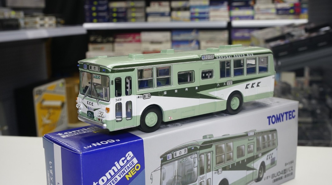 [現貨 Instock] 日版 TOMYTEC TLV NEO LV-N09g Isuzu Type BU04 Bus (Kokusai Kogyo) Revival Type, 興趣及遊戲 ...