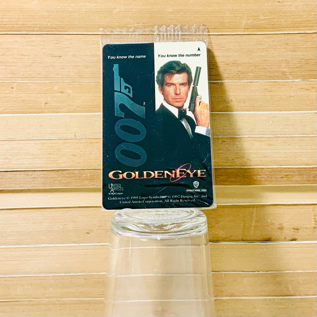⭐️ James Bond 007 Golden Eye Movie Phonecard / Phone card series ...