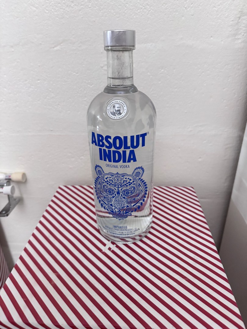 Absolut India, Food & Drinks, Beverages on Carousell
