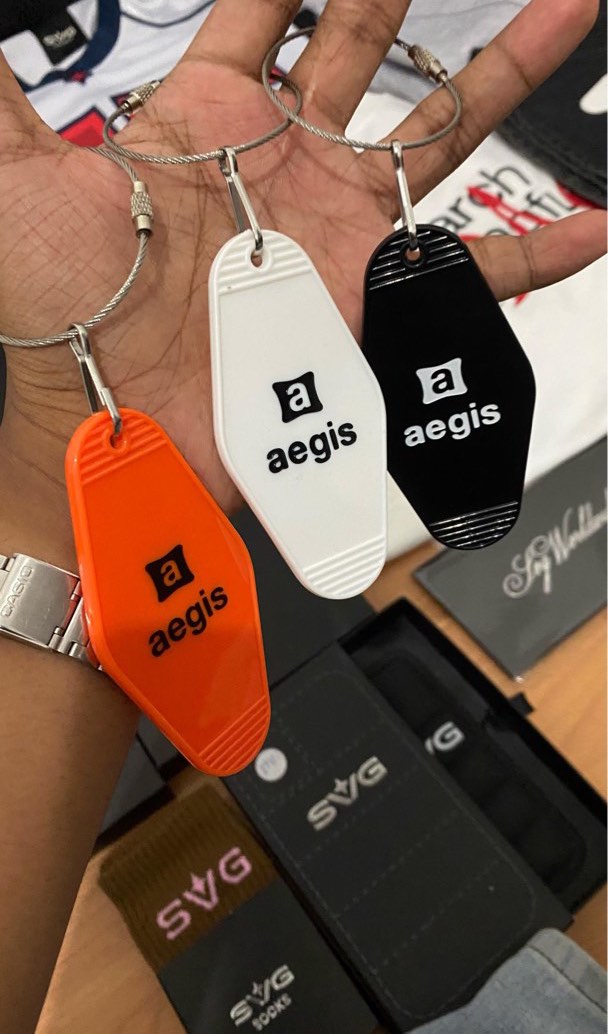 Aegis keychain, Men's Fashion, Watches & Accessories, Jewelry on Carousell