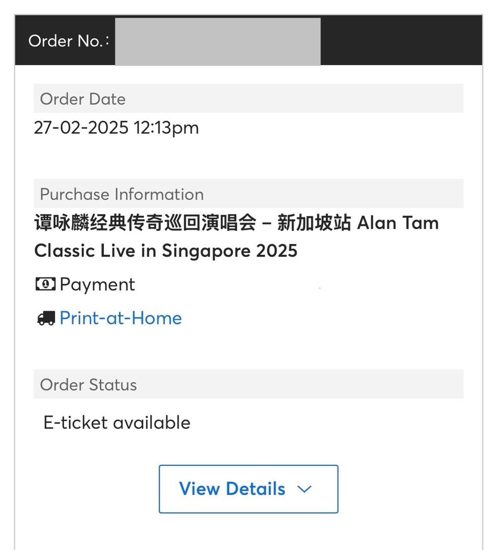 Alan Tam Classic Live in Singapore 2025, Tickets & Vouchers, Event ...