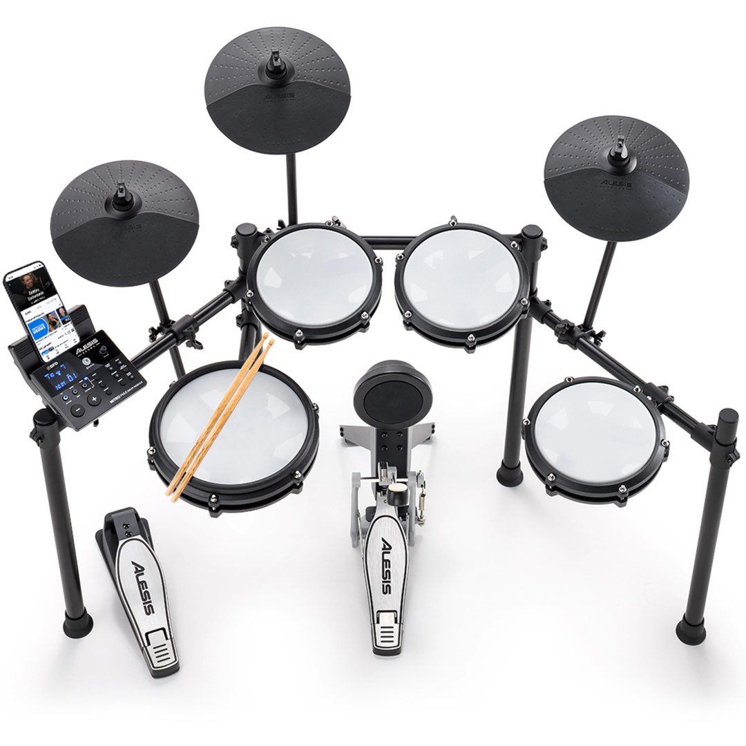Alesis Nitro Max Kit Electronic Drums, Hobbies & Toys, Music & Media ...
